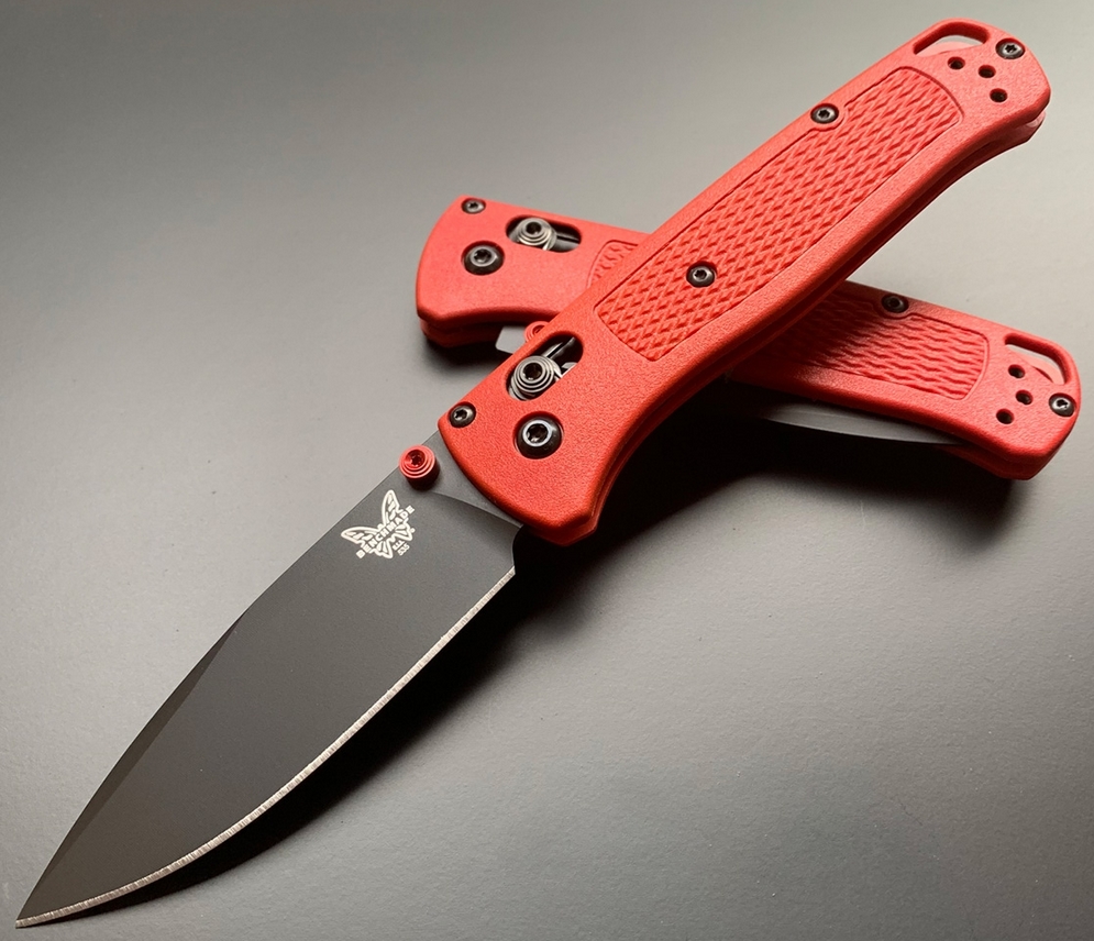 BEN535BK-2001 - Couteau BENCHMADE Red Grivory Edition Limitée