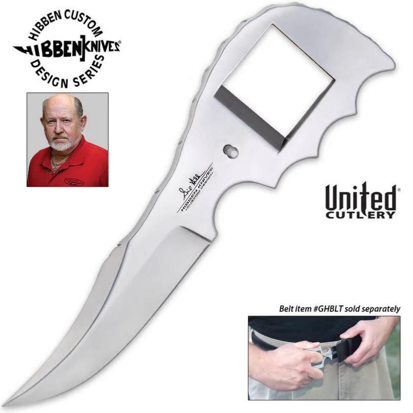 GH5009 - Couteau/Boucle de ceinture HIBBEN